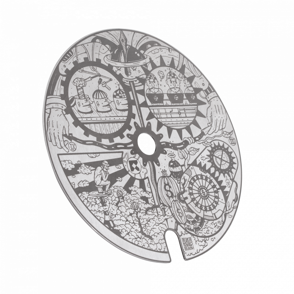 Roden Egoisto hookah in beige color